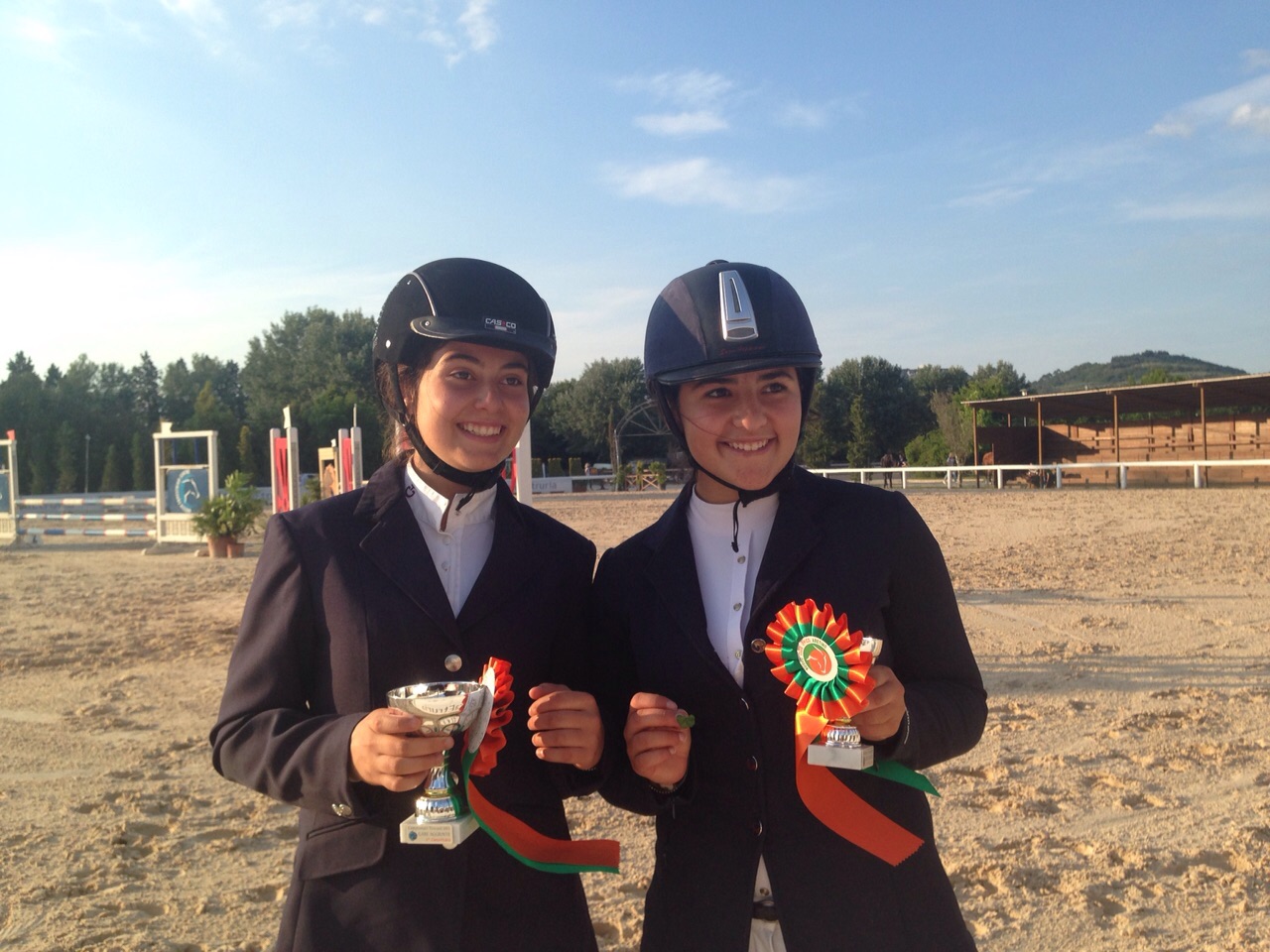Jumping at Arezzo Equestrian Center - Dressage Fonte Abeti